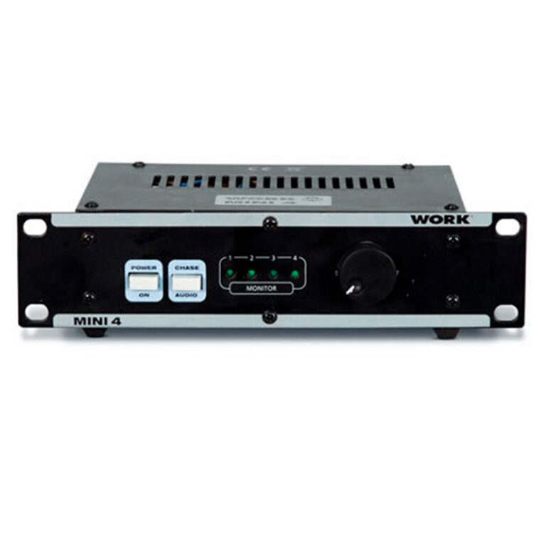 Chaser 4 canales, Audio / Iluminación. MINI4 Chaser. Work. – LucesPRO