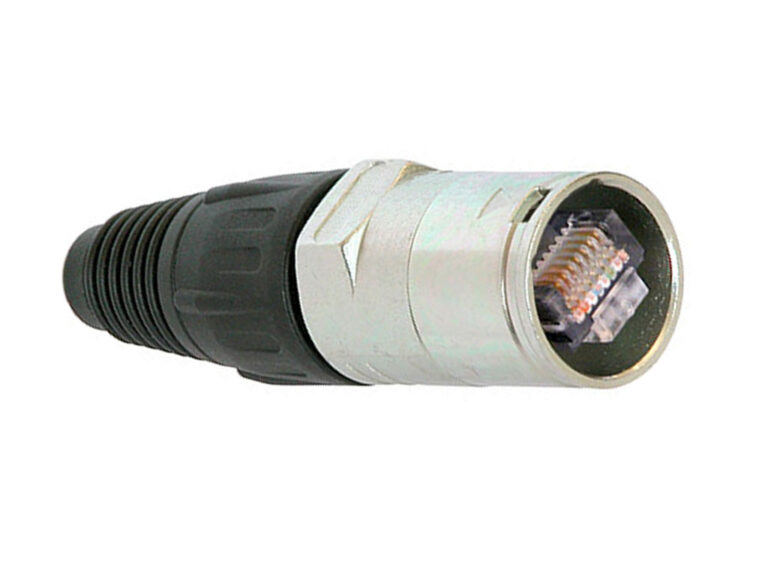 Conector RJ45 aéreo cuerpo metálico, MARK MBA 200. – LucesPRO