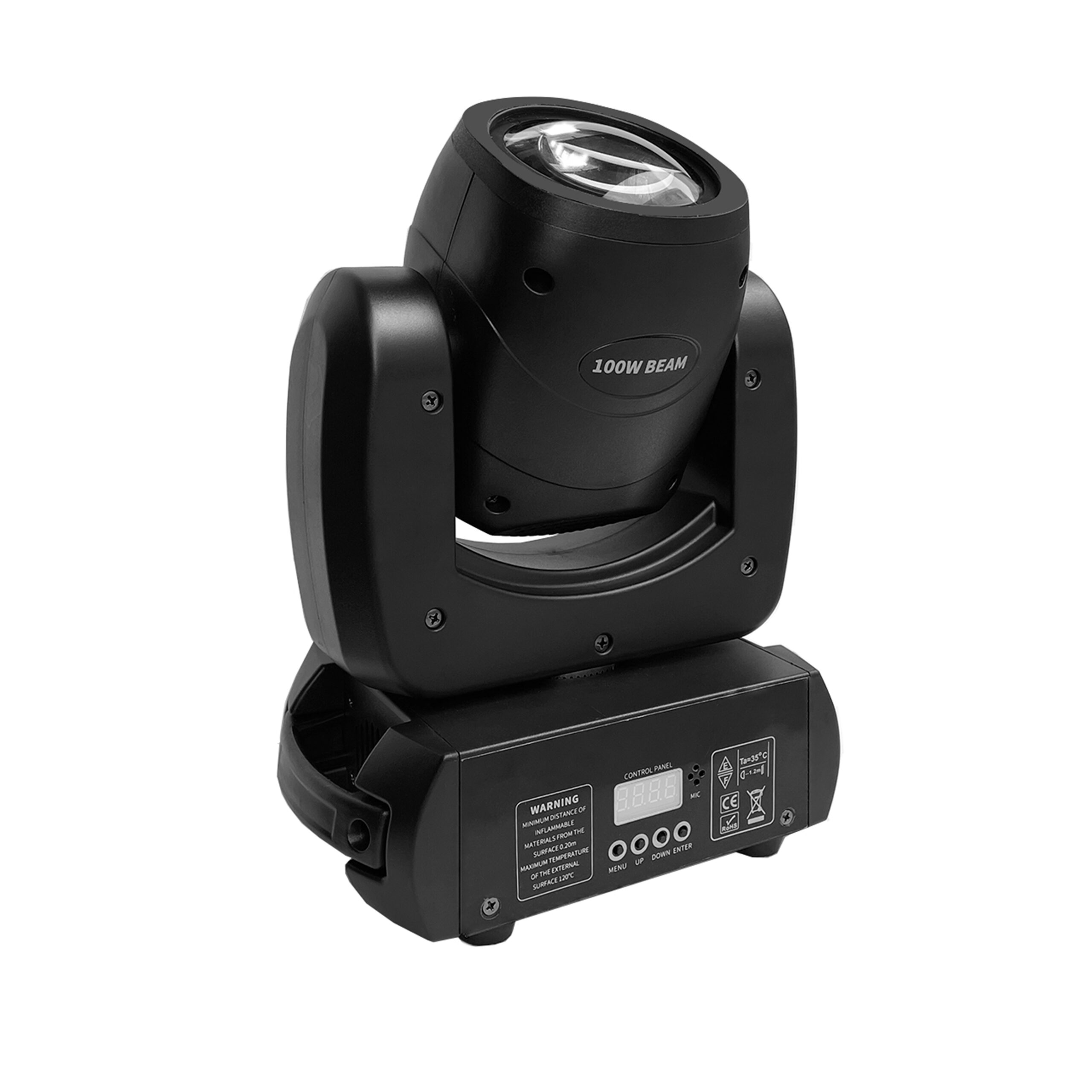Cabeza móvil beam LED 100w, prisma x8. WEINAS BL100 – LucesPRO